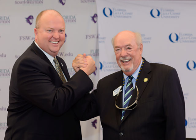 FGCU, FSW strengthen partnership to benefit students - FGCU 360