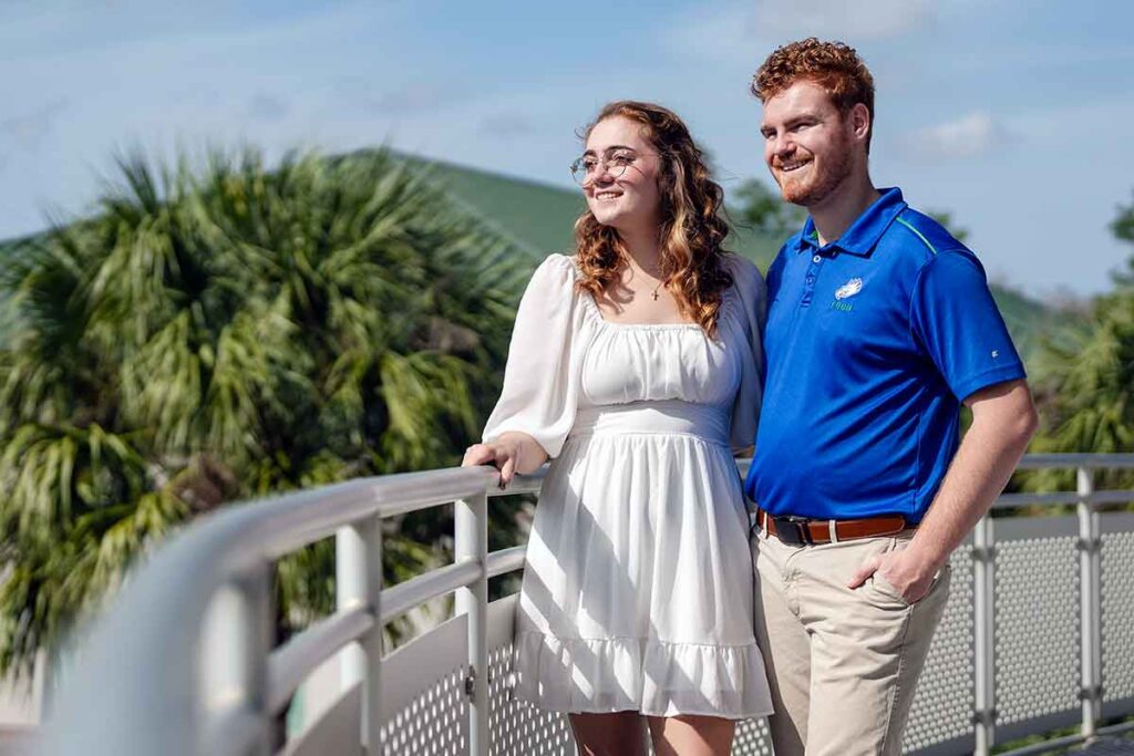 From campus, with love: Eagle couples make FGCU part of their wedding ...