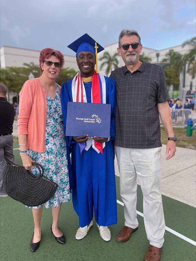 It takes a village: Community ‘helpers’ propelled FGCU student across ...