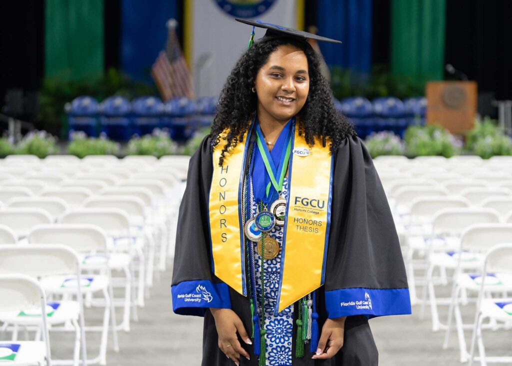 Spring grad made the most of Honors College opportunities - FGCU 360